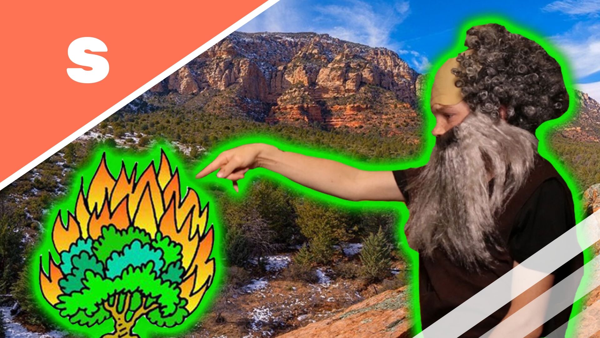 Moses and the Burning Bush - PursueGOD Kids